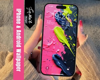 Neon Dreams Lock Screen Background - Etsy