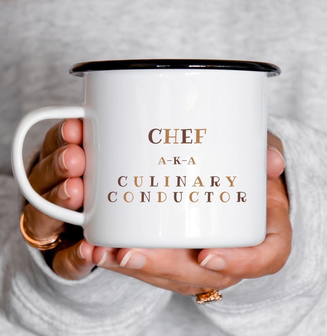 Chefs Kitchen Coffecup Cooking Mug Gourmet Cook Foodie Culinary Gift ...