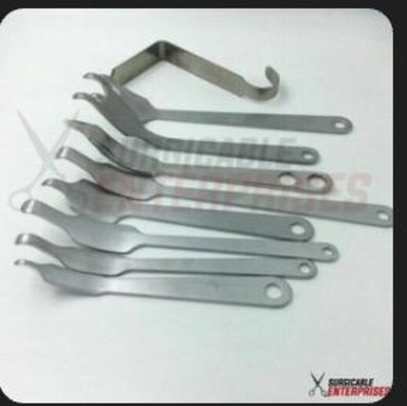 Set of 9 Types Hip Joint Hip Retractors Orthopaedic Instruments - Etsy