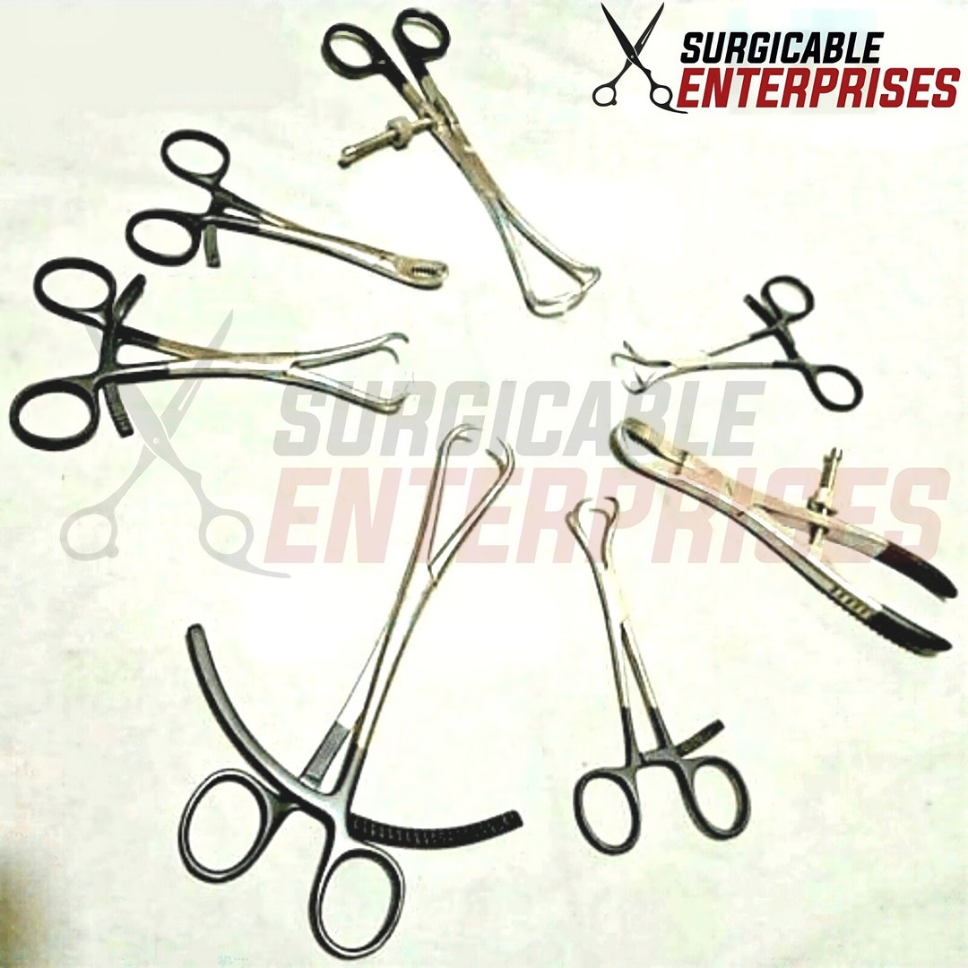 Orthopedics Bone Reduction Forceps Set 7 Pcs Bone Holders Orthopedics ...