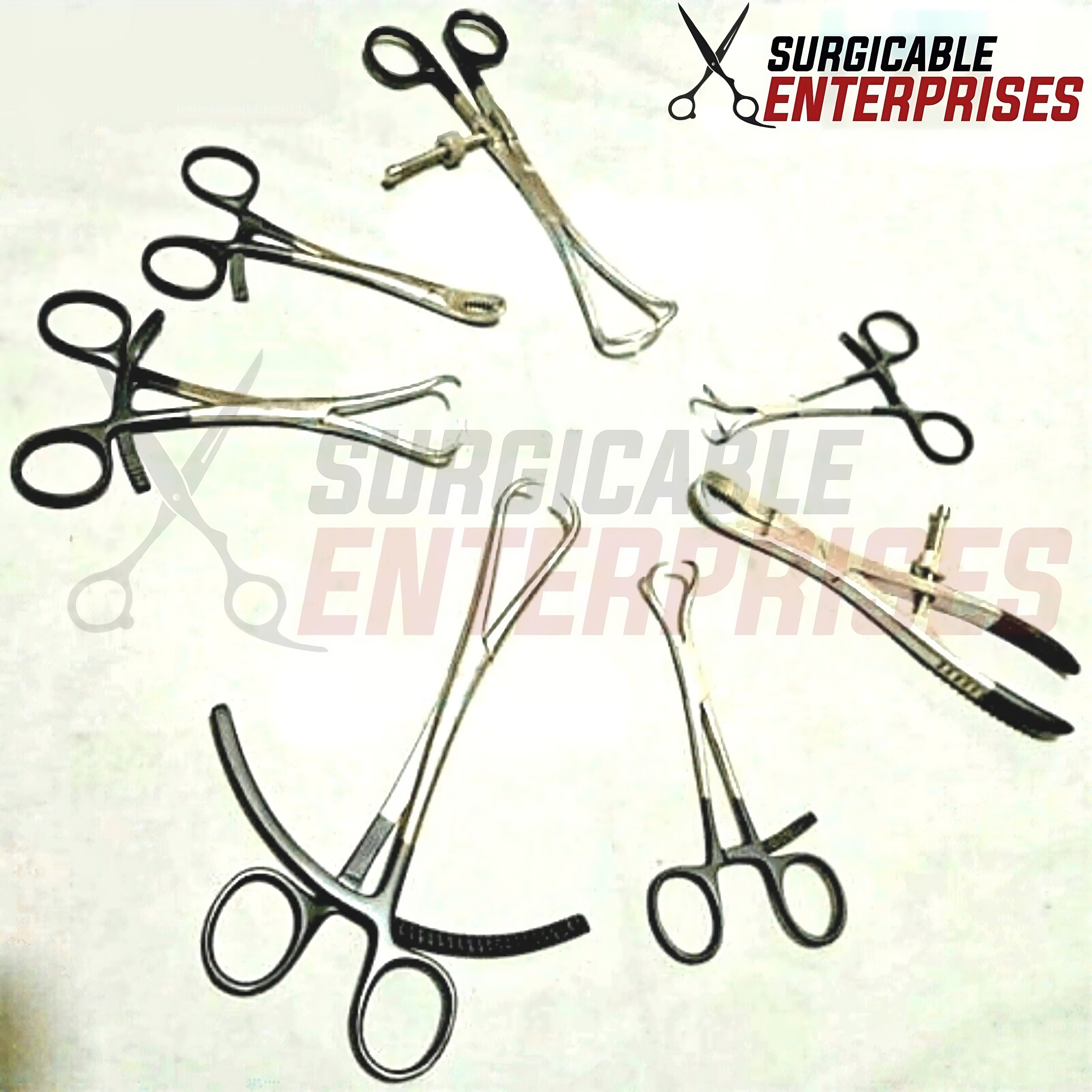 Orthopedics Bone Reduction Forceps Set 7 Pcs Bone Holders Orthopedics ...