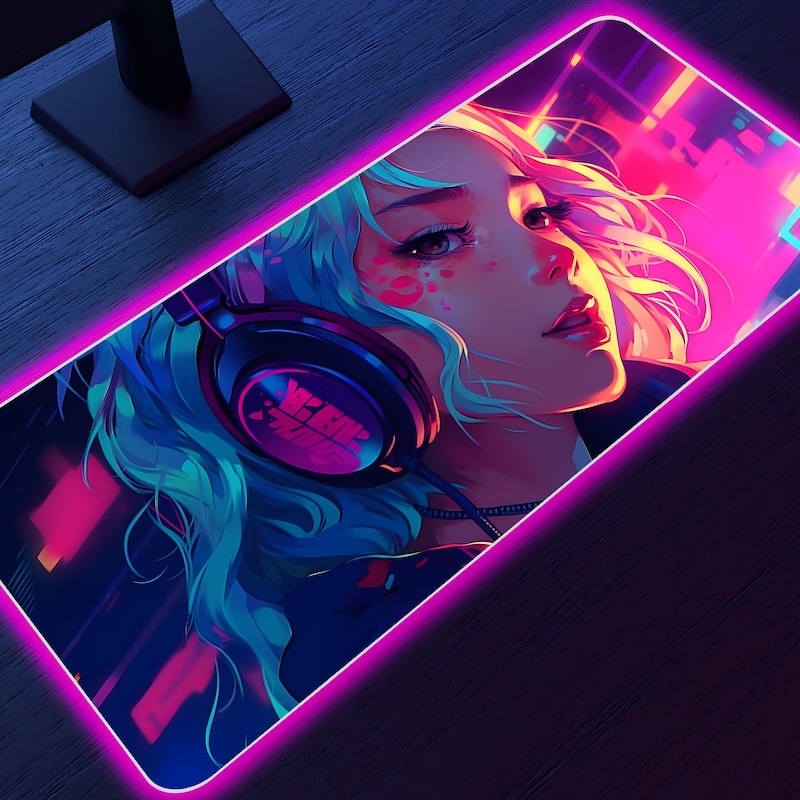 Hot Anime Girls Mousepad - Etsy