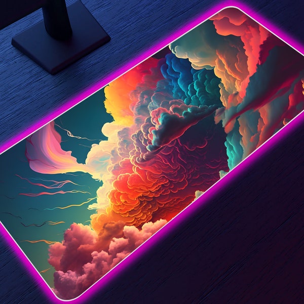 Rainbow Mouse Pad - Etsy
