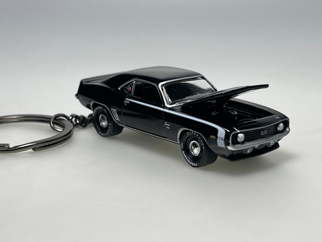 1969 Chevy Camaro SS Keychain, Diecast Car Keychain - Etsy