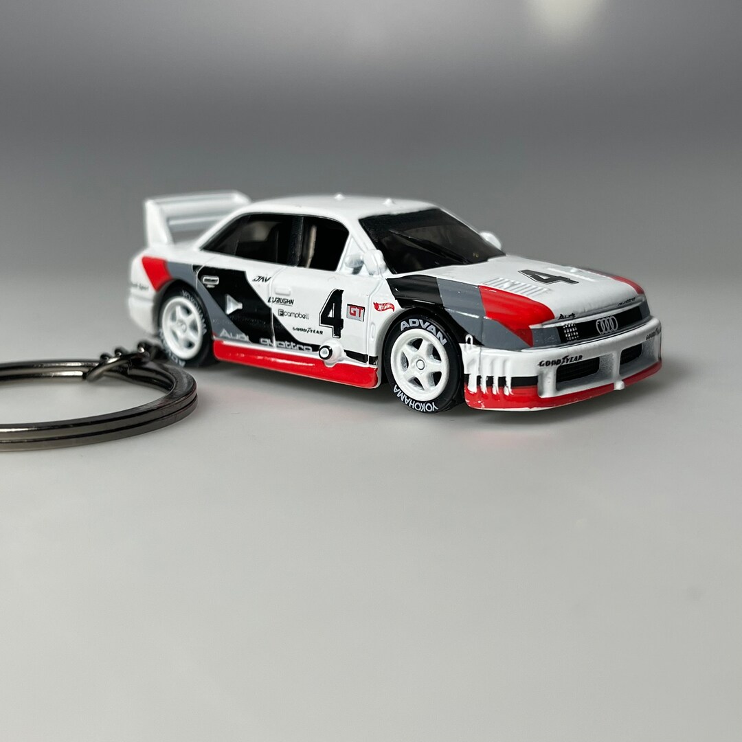 Audi Quattro Keychain, Diecast Car Keychain - Etsy