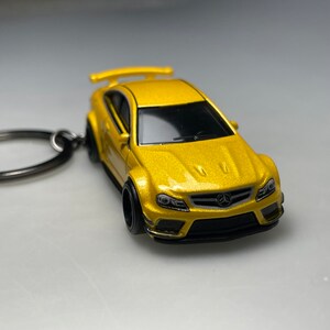 Mercedes Benz C63 AMG Coupe Keychain, Diecast Car Keychain - Etsy