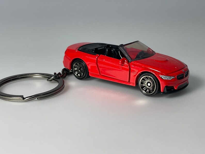 BMW M4 Convertible Keychain, Diecast Car Keychain - Etsy