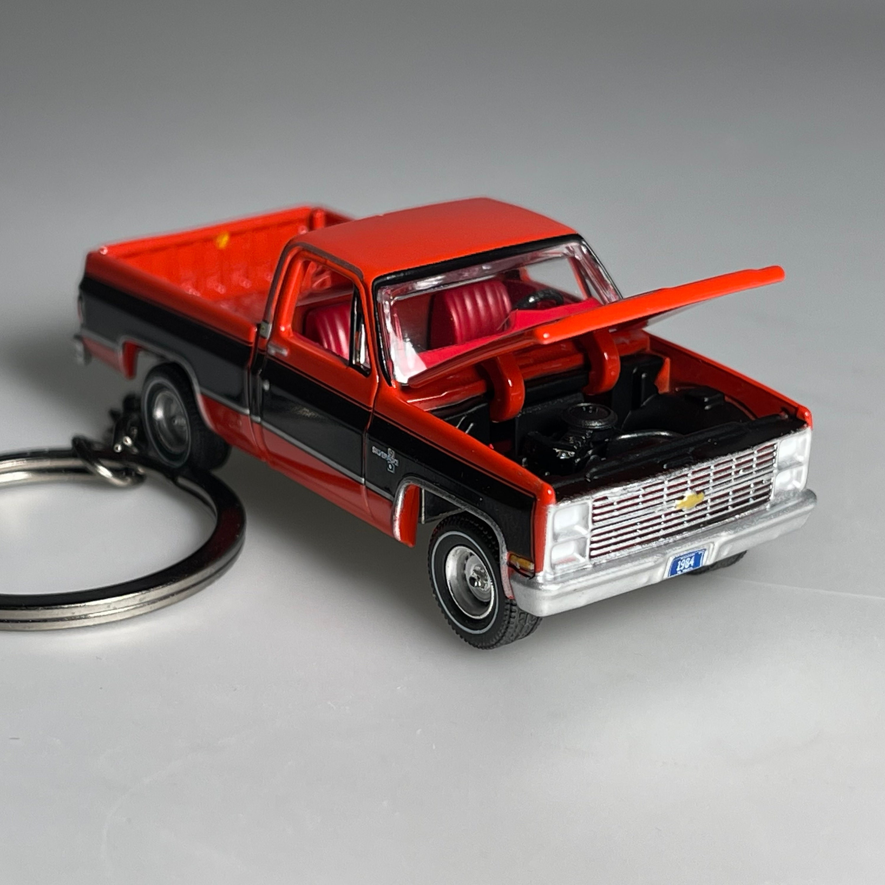 Chevy Silverado Keychain, Diecast Car Keychain - Etsy