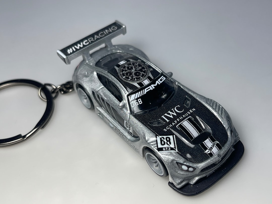 Mercedes AMG GT3 Premium Keychain, Diecast Car Keychain - Etsy