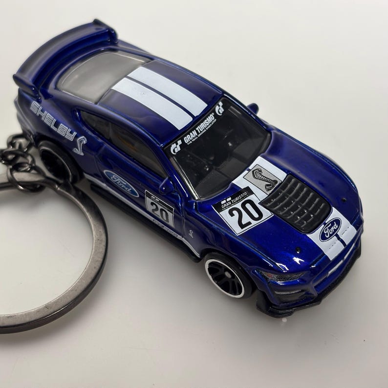 Ford Mustang Shelby GT500 Keychain, Diecast Car Keychain - Etsy