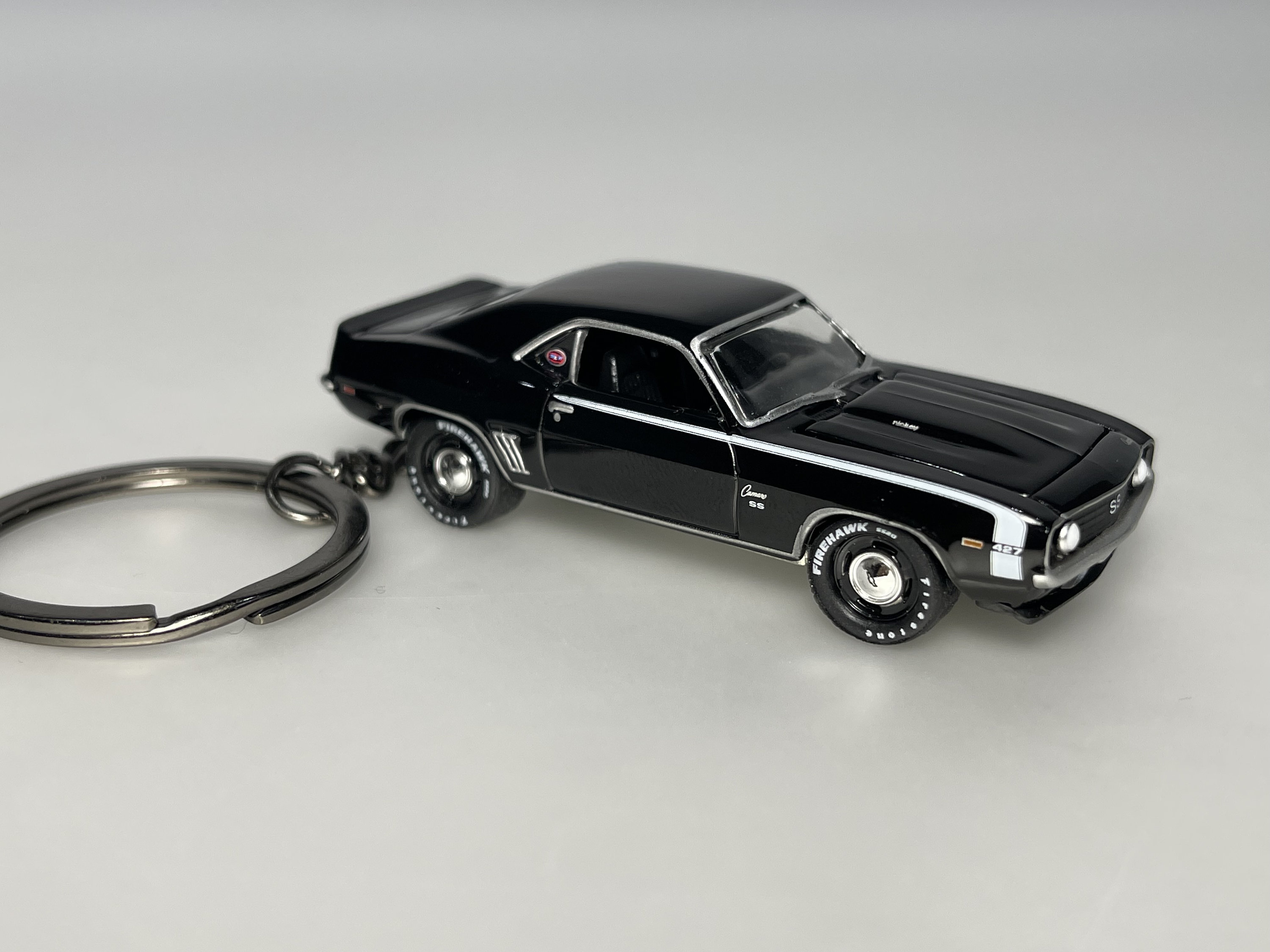 1969 Chevy Camaro SS Keychain, Diecast Car Keychain - Etsy