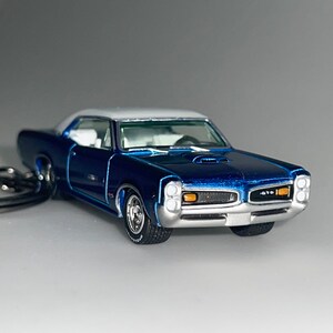 Pontiac GTO Keychain, Diecast Car Keychain - Etsy