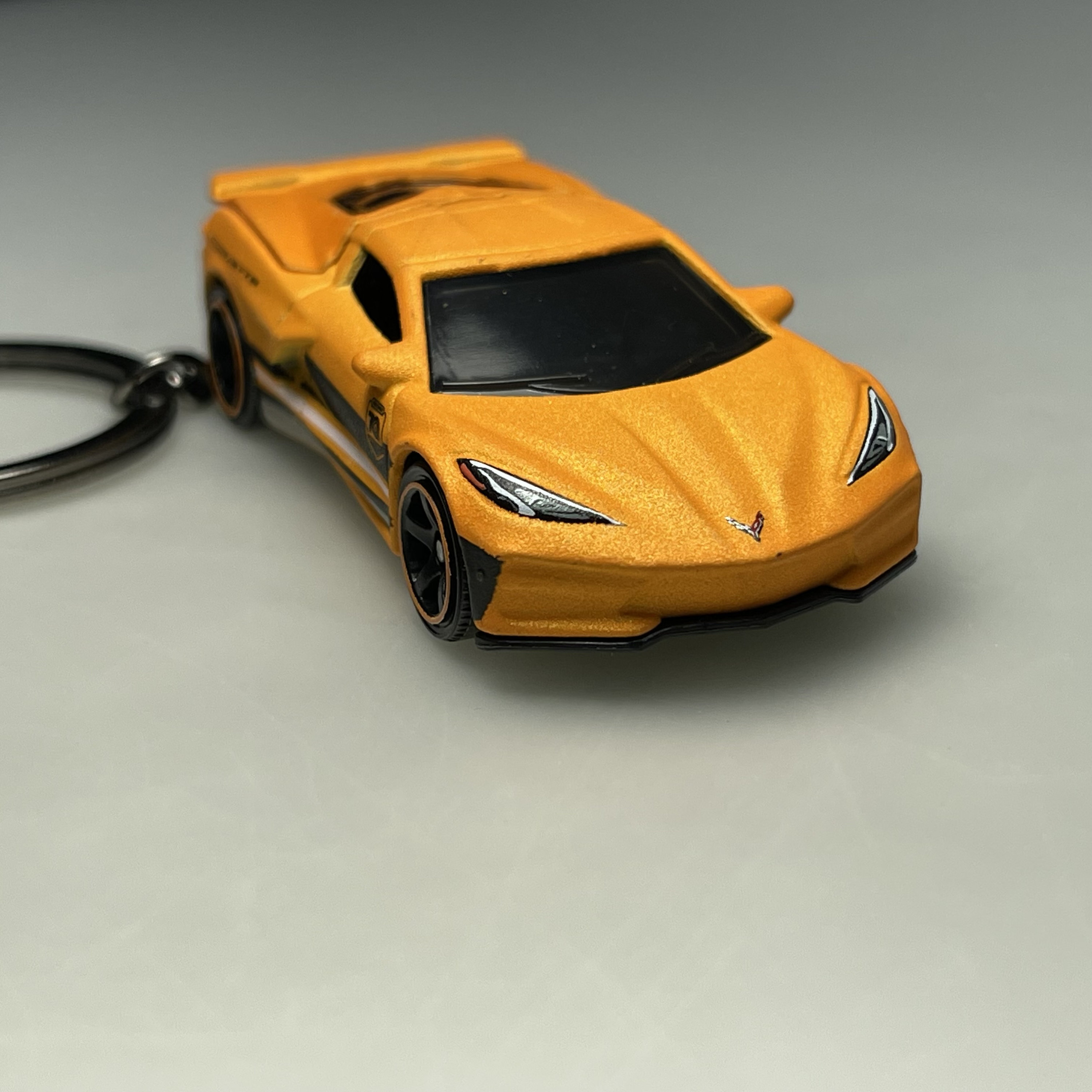 Corvette C8 Keychain, Diecast Car Keychain - Etsy