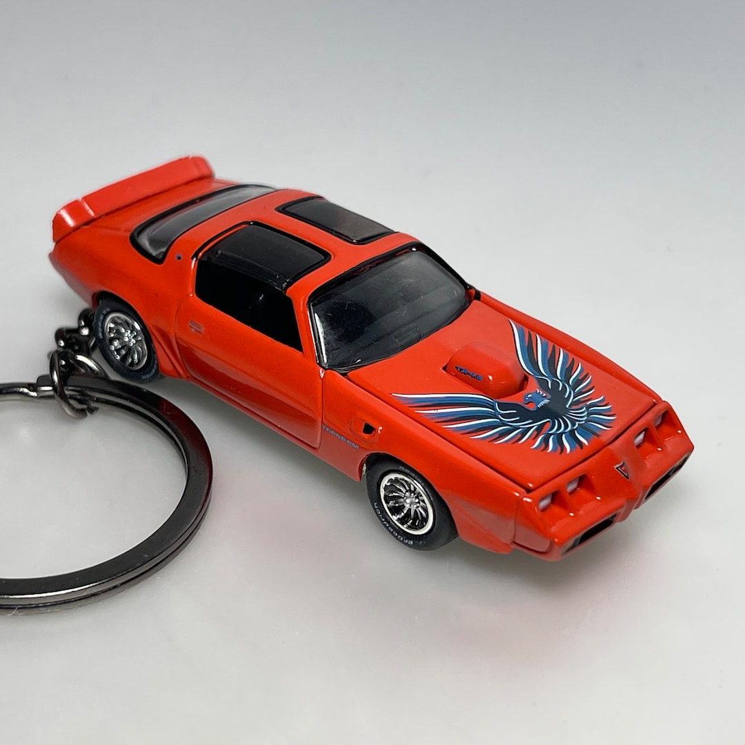 1980 Pontiac Firebird T/A Keychain, Diecast Car Keychain - Etsy