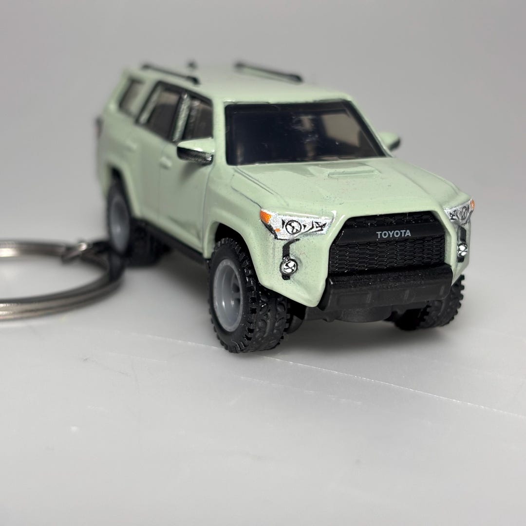 Toyota 4runner Keychain, Diecast Car Keychain - Etsy