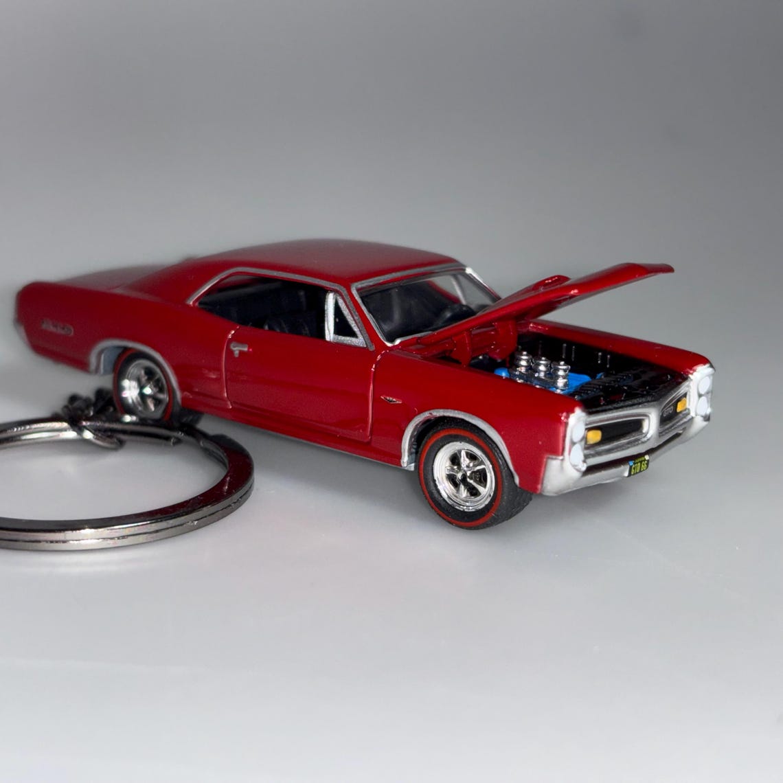 Pontiac GTO Keychain, Diecast Car Keychain - Etsy