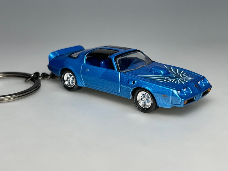 1980 Pontiac Firebird T/A Keychain, Diecast Car Keychain - Etsy