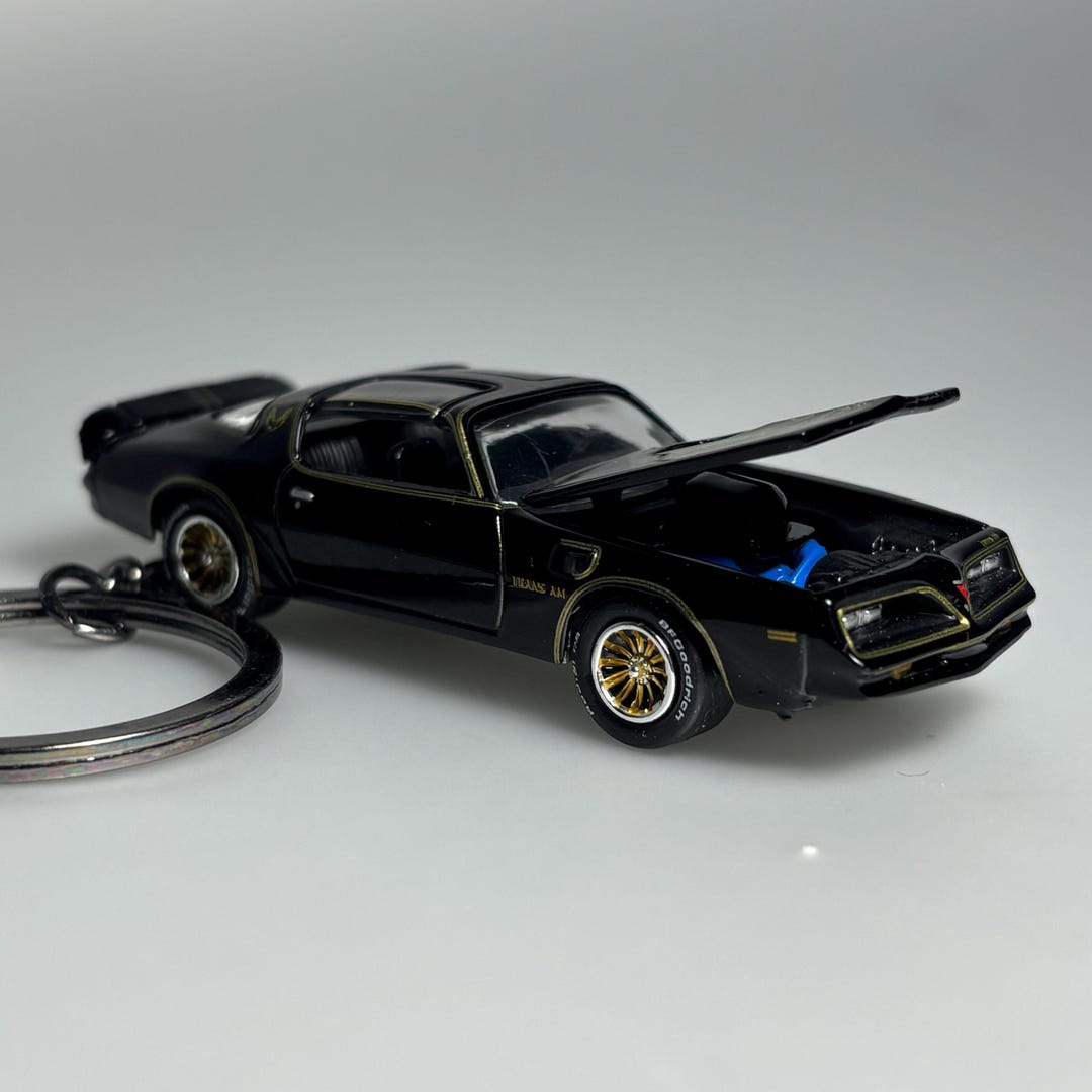 1977 Pontiac Firebird T/A Keychain, Diecast Car Keychain - Etsy