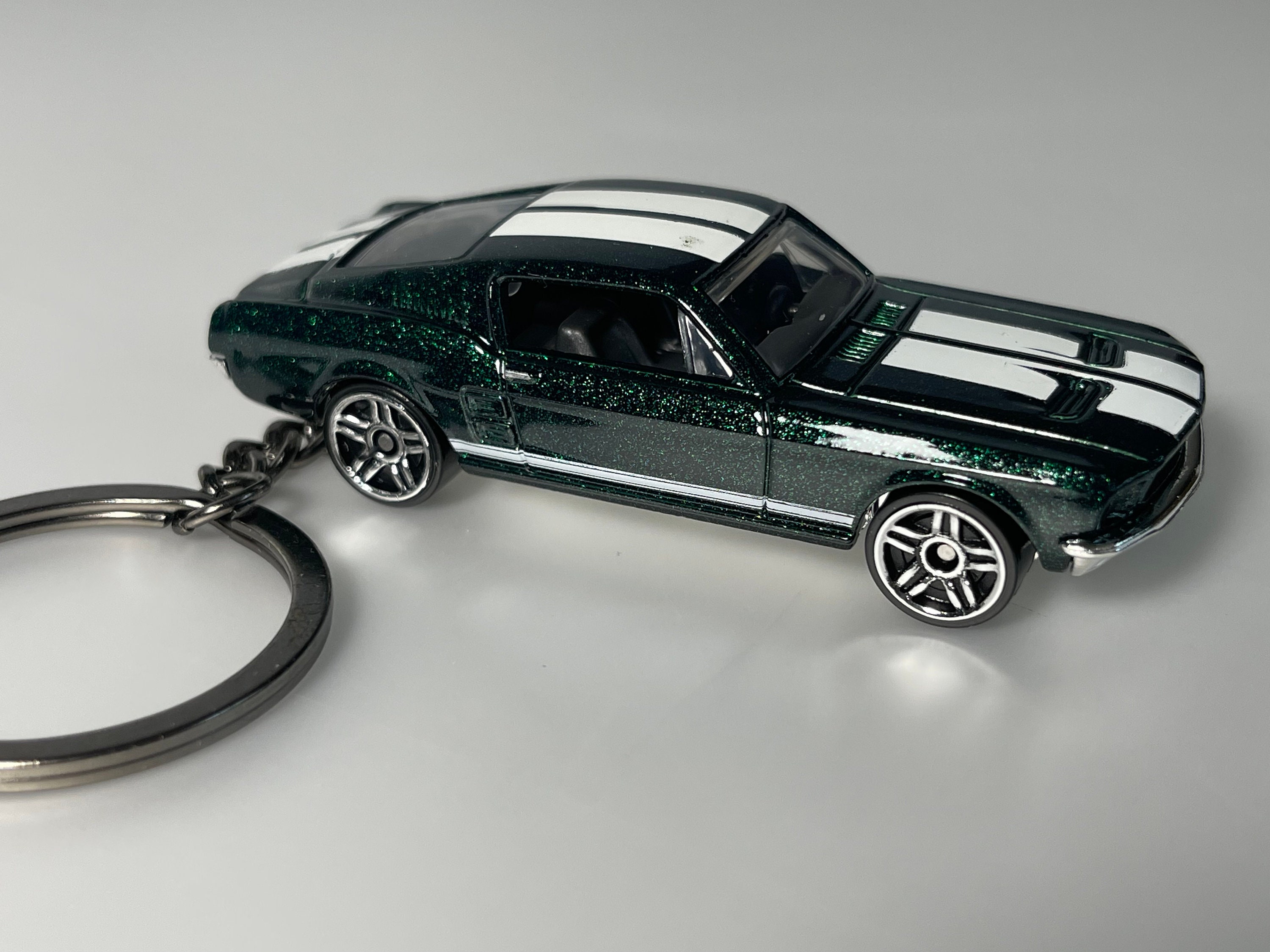 1967 Ford Mustang Keychain, Diecast Car Keychain - Etsy