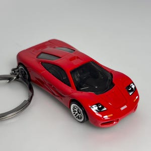 Mclaren F1 Keychain, Diecast Car Keychain - Etsy