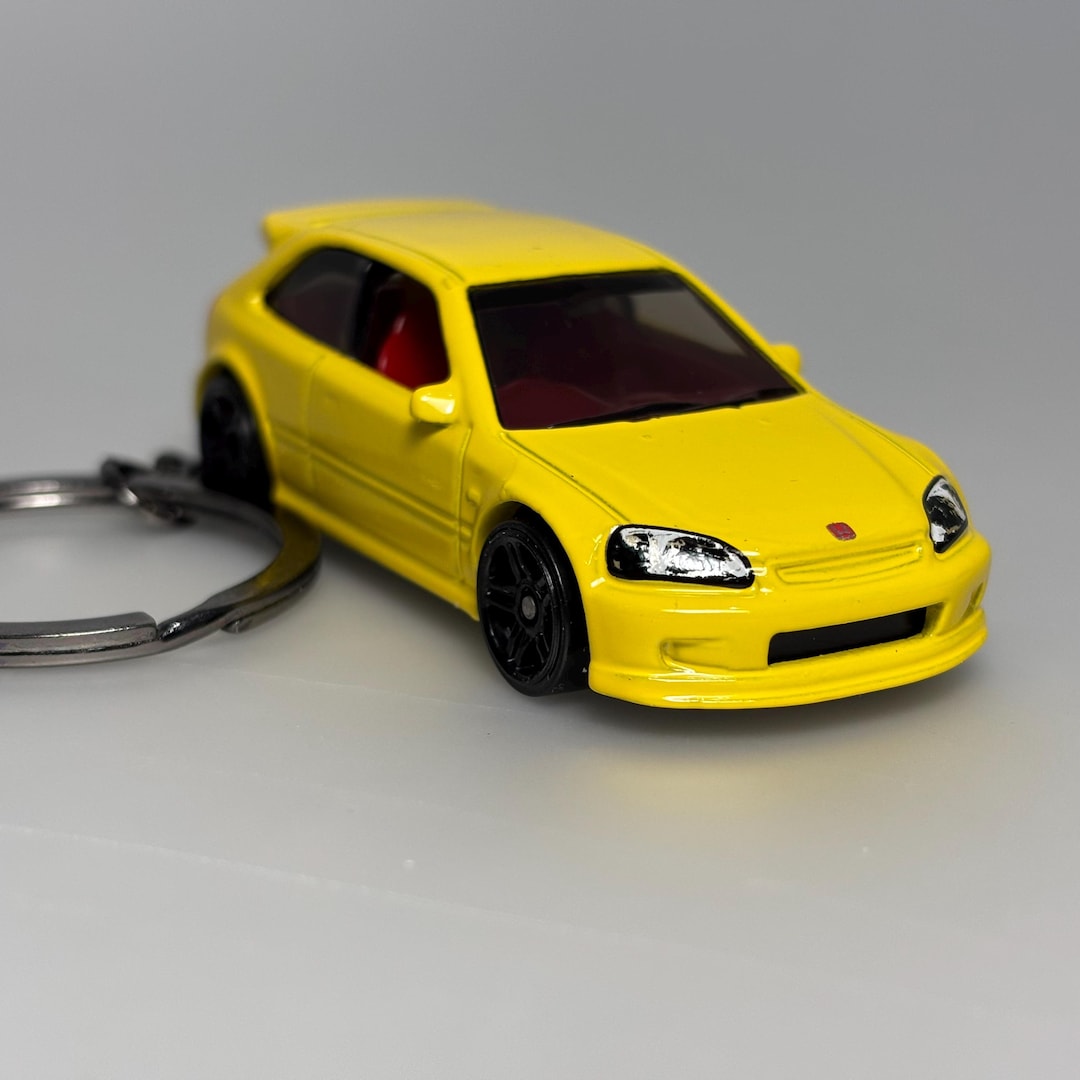 Honda Civic Keychain, Diecast Car Keychain - Etsy