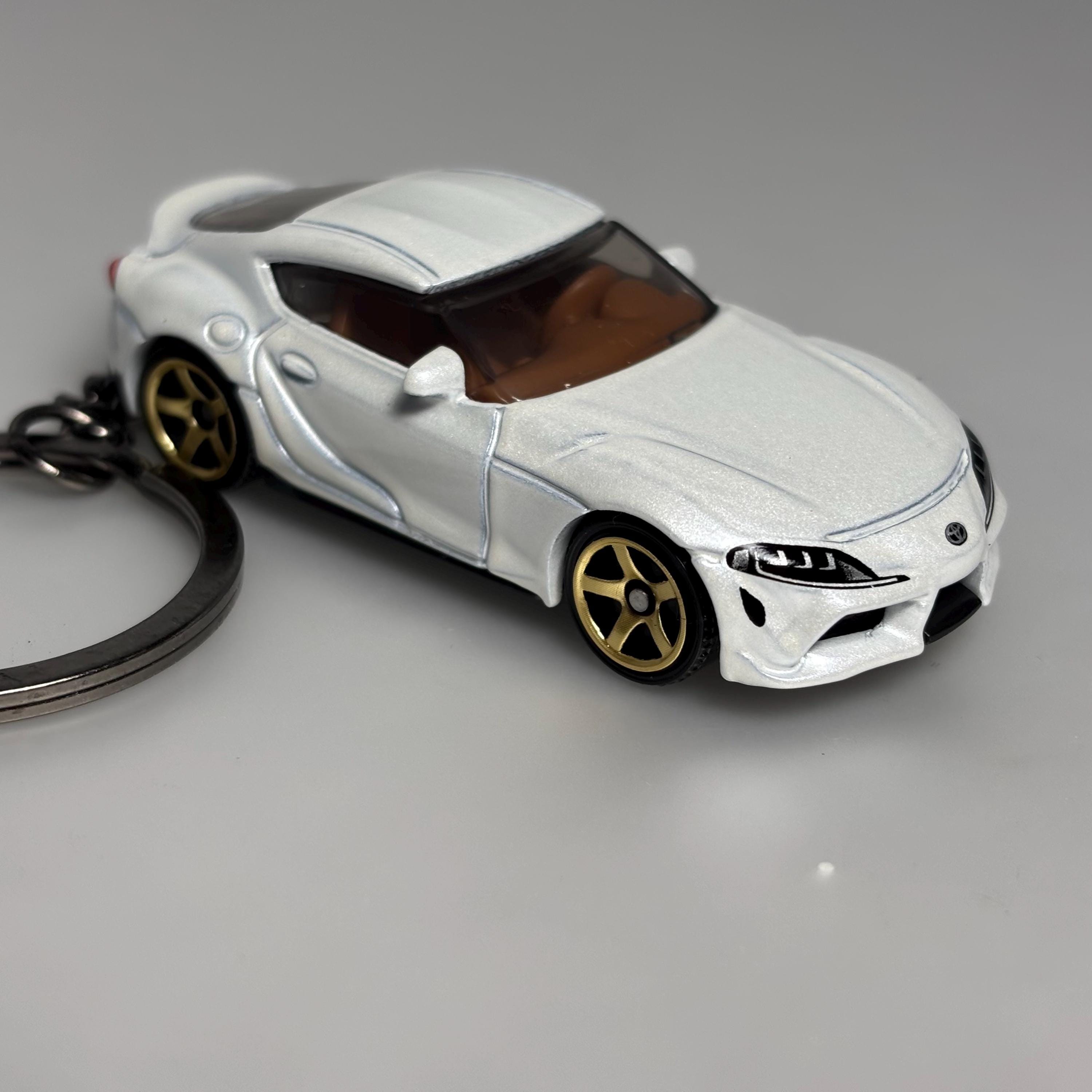 Toyota GR Supra Keychain, Diecast Car Keychain - Etsy