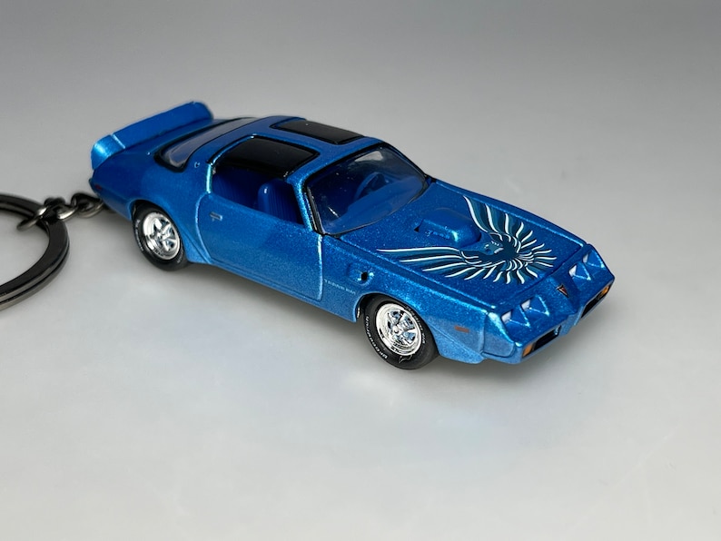 1980 Pontiac Firebird T/A Keychain, Diecast Car Keychain - Etsy