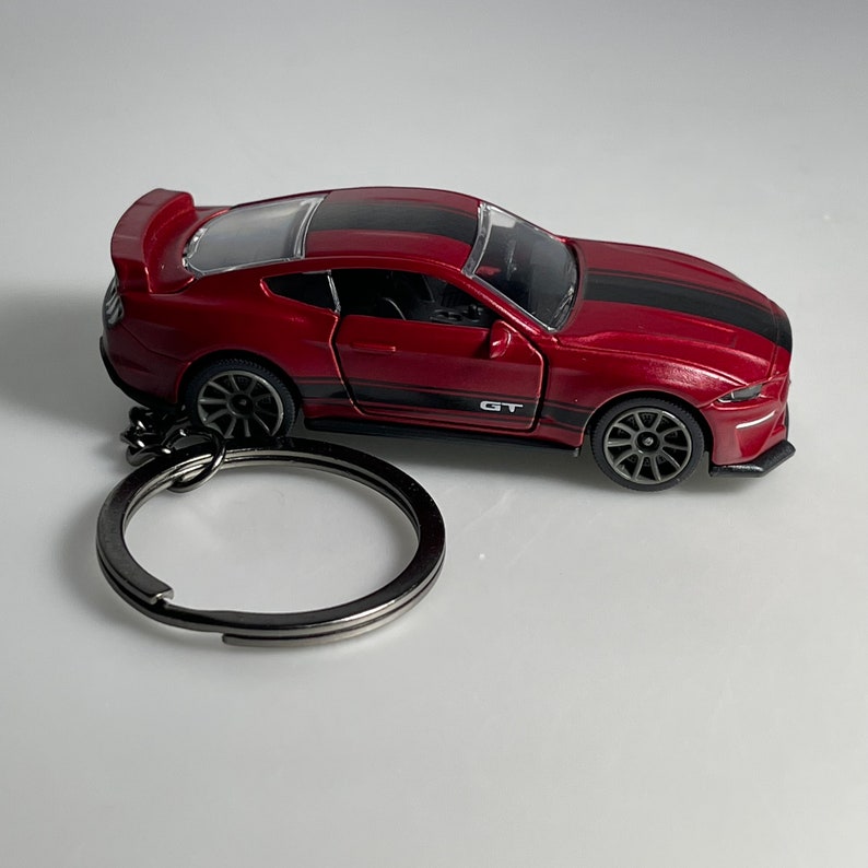 Ford Mustang GT Keychain, Diecast Car Keychain - Etsy