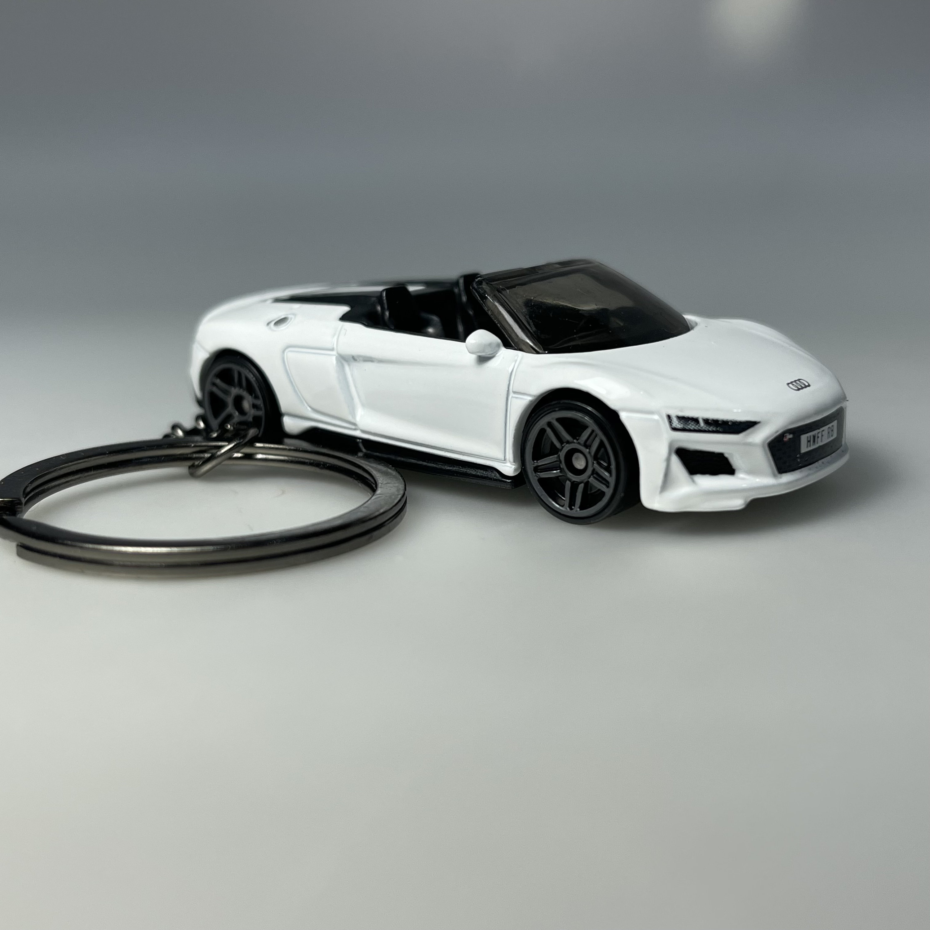 Audi R8 Spyder Keychain, Diecast Car Keychain - Etsy