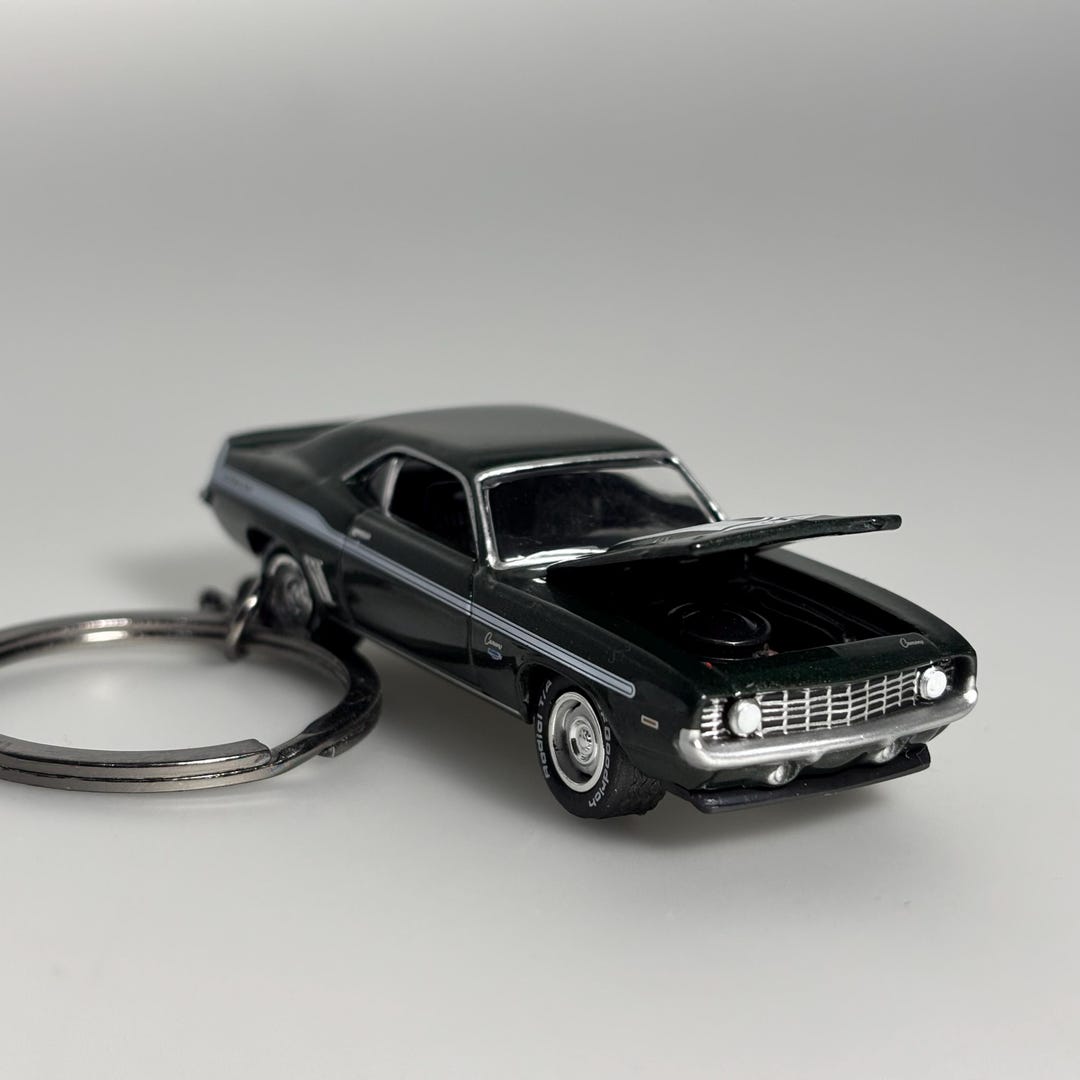 1969 Chevy Camaro Keychain, Diecast Car Keychain - Etsy