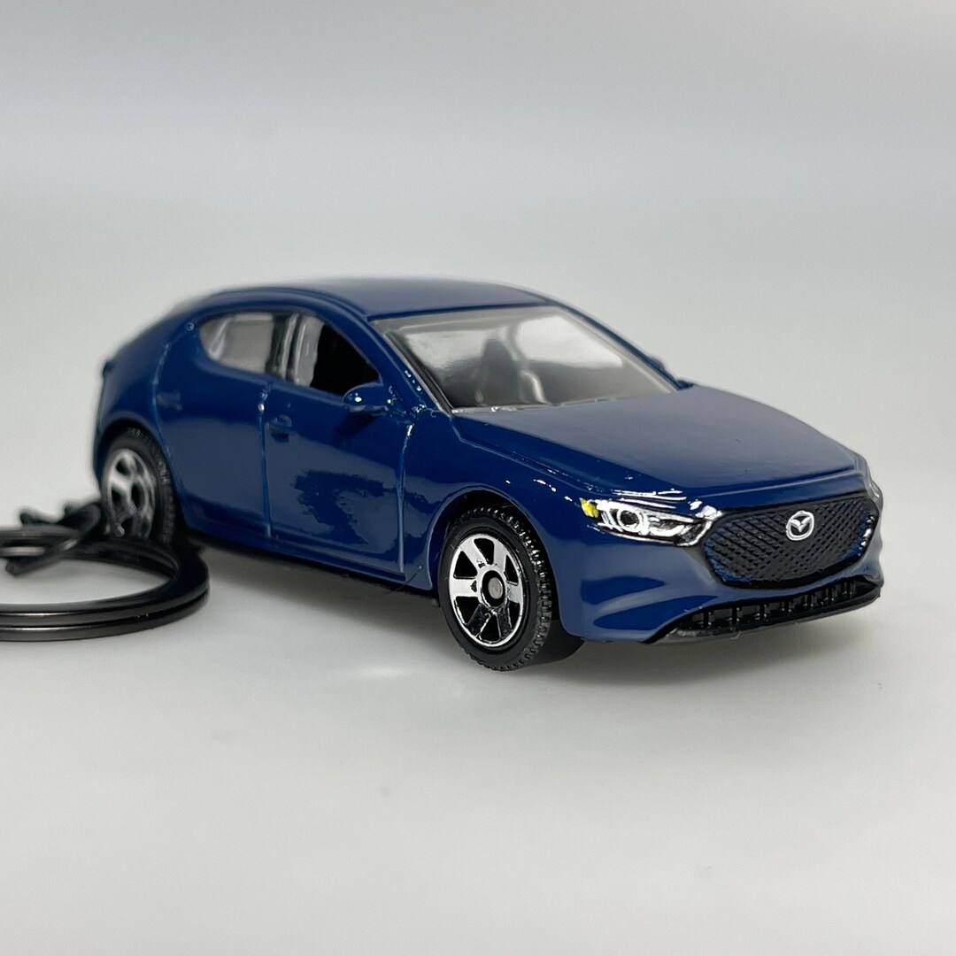 Mazda 3 Keychain, Diecast Car Keychain - Etsy