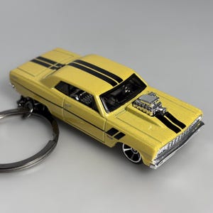 Chevy Chevelle SS Keychain, Diecast Car Keychain - Etsy
