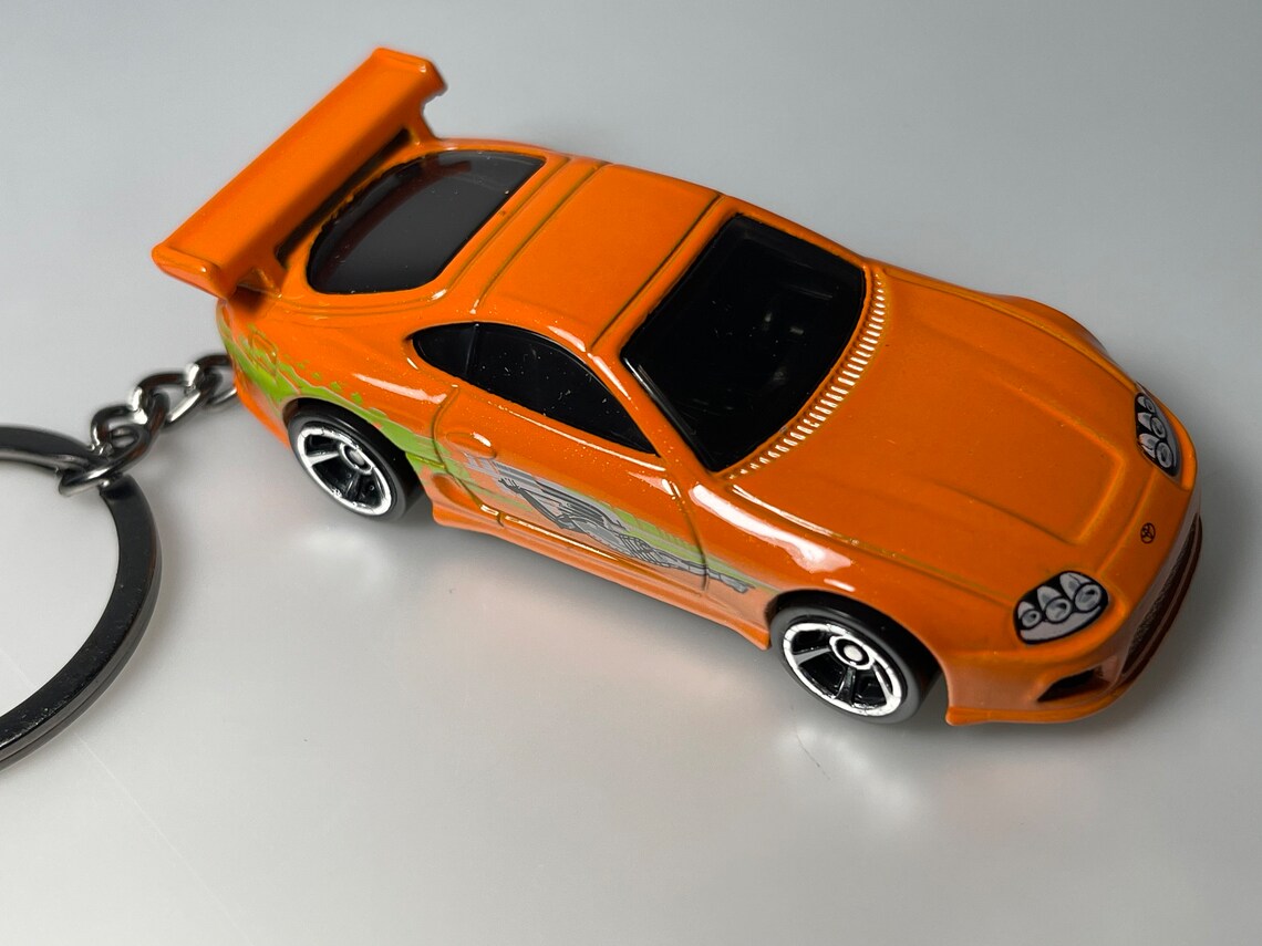 Toyota Supra Keychain, Diecast Car Keychain - Etsy