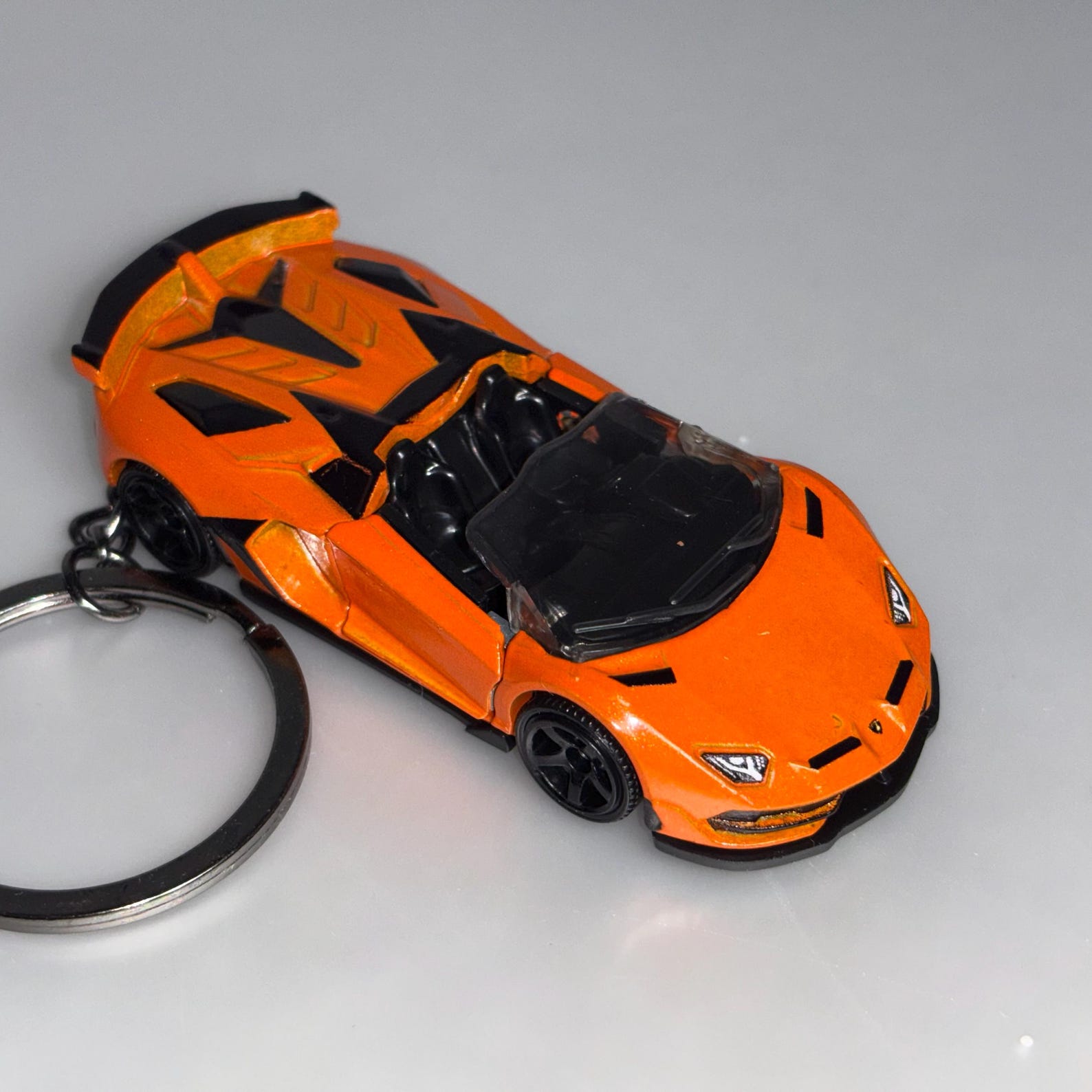 Lamborghini Aventador SVJ Roadster Keychain, Diecast Car Keychain - Etsy