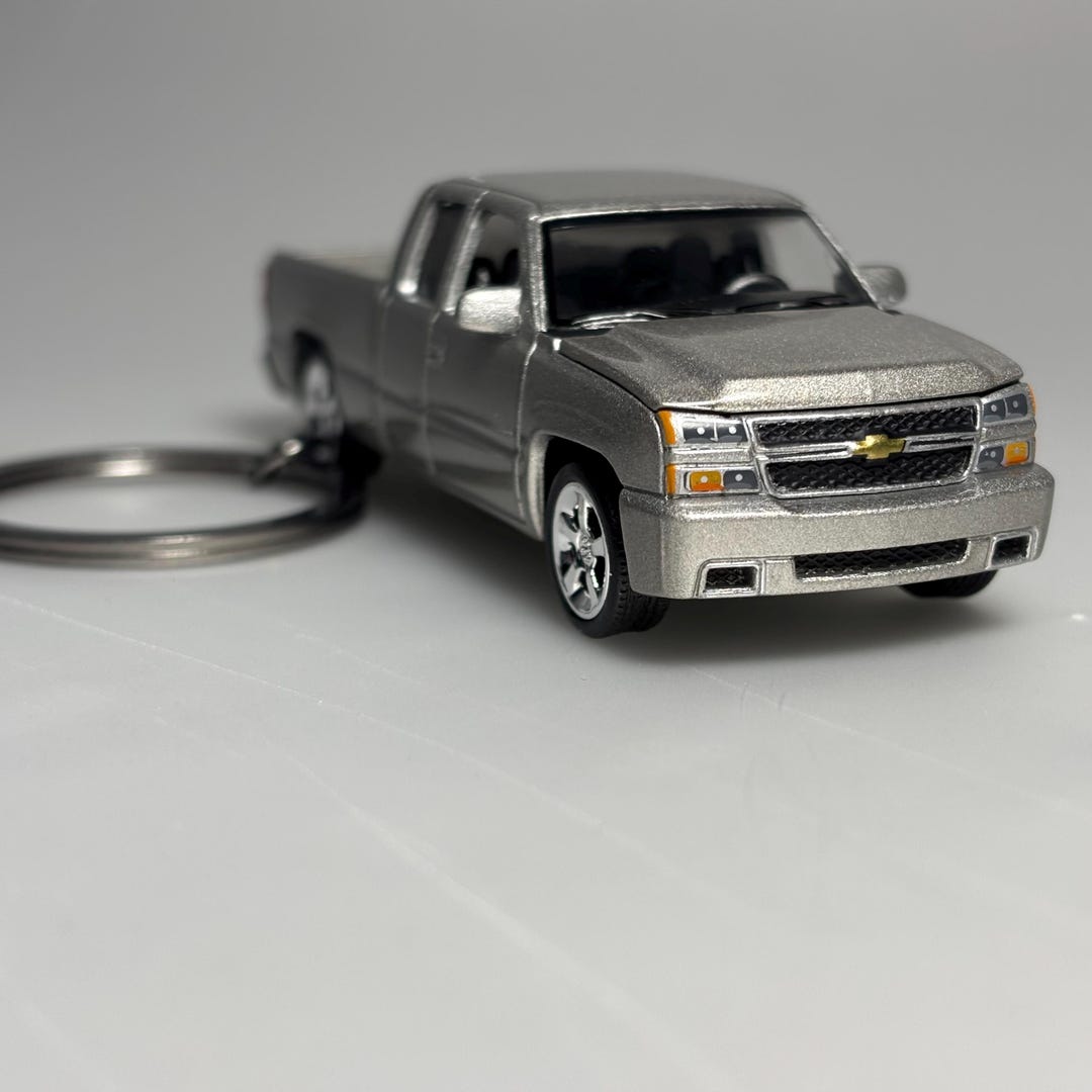Chevy Silverado SS Keychain, Diecast Car Keychain - Etsy