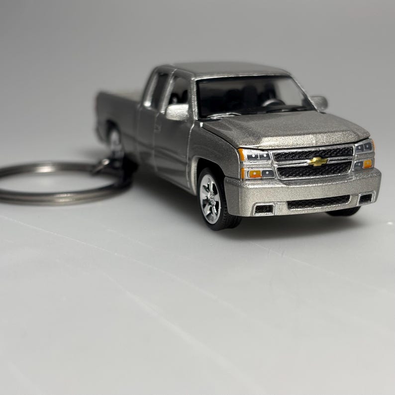 Chevy Silverado SS Keychain, Diecast Car Keychain - Etsy