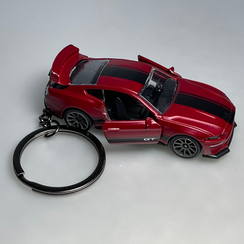 Ford Mustang GT Keychain Diecast Car Keychain - Etsy