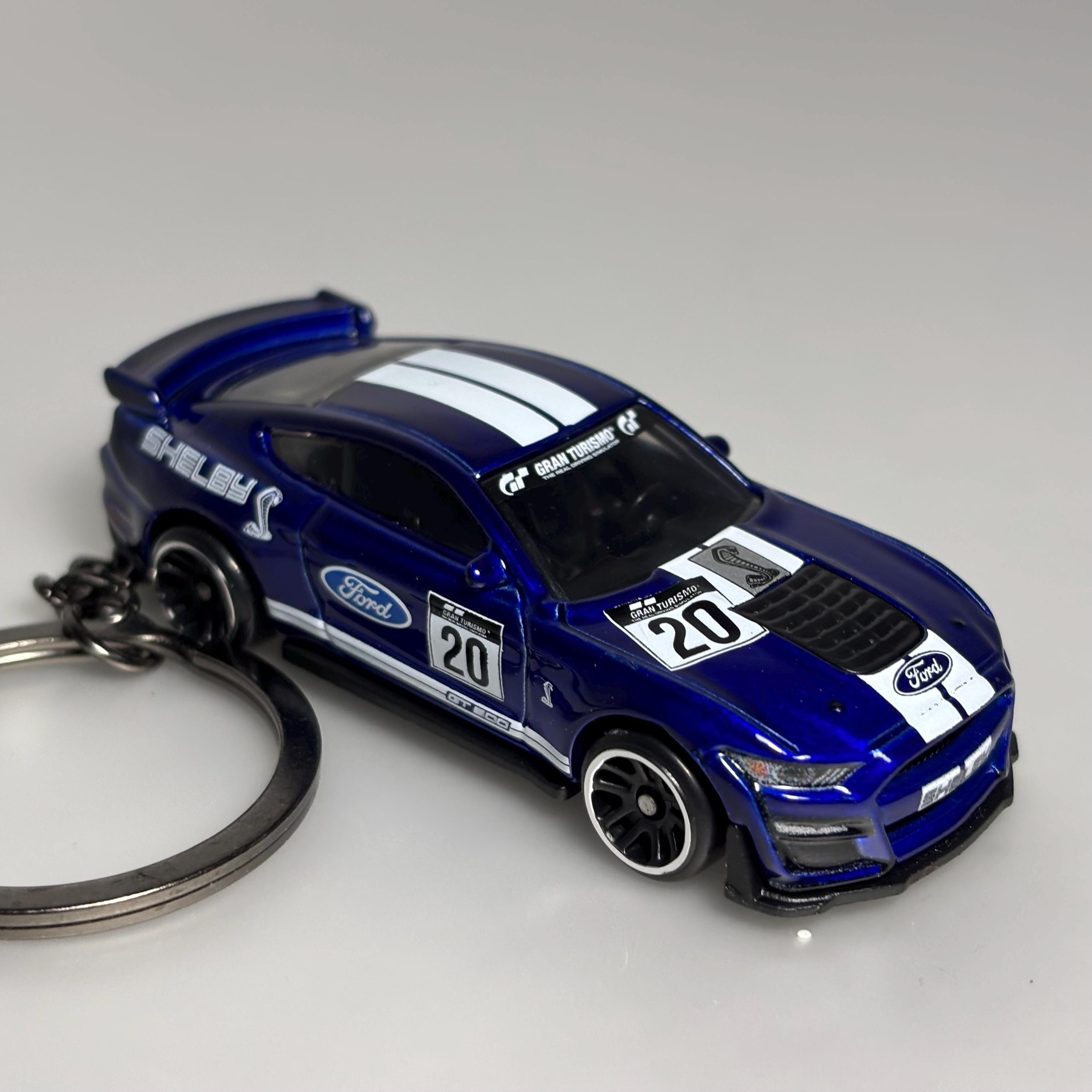 Ford Mustang Shelby GT500 Keychain, Diecast Car Keychain - Etsy