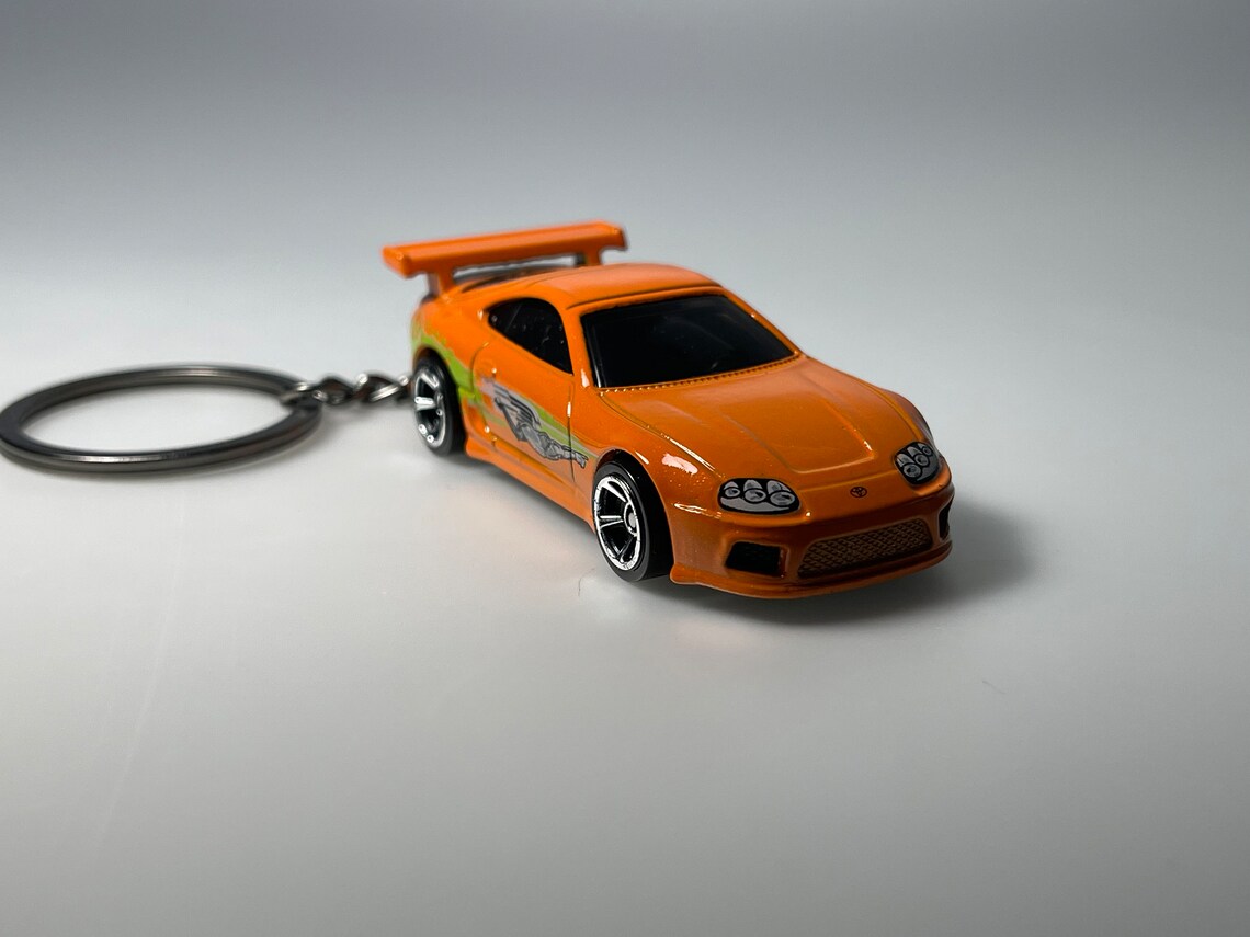 Toyota Supra Keychain, Diecast Car Keychain - Etsy