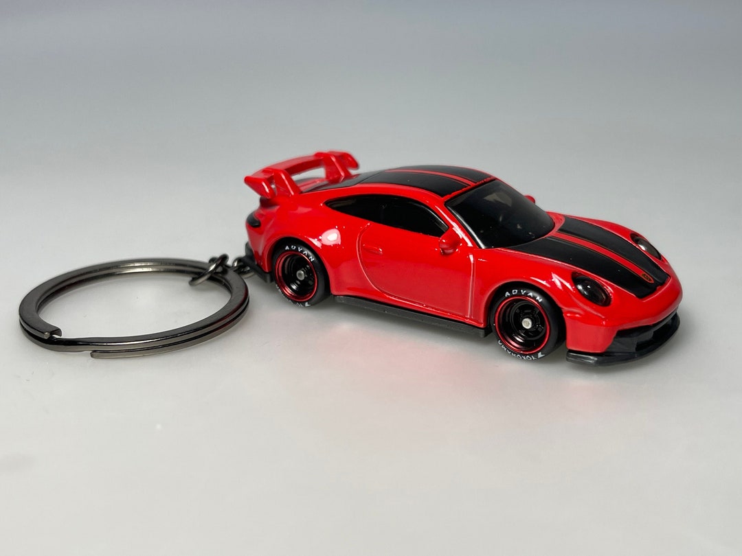 Porsche 911 GT3 Keychain, Diecast Car Keychain - Etsy