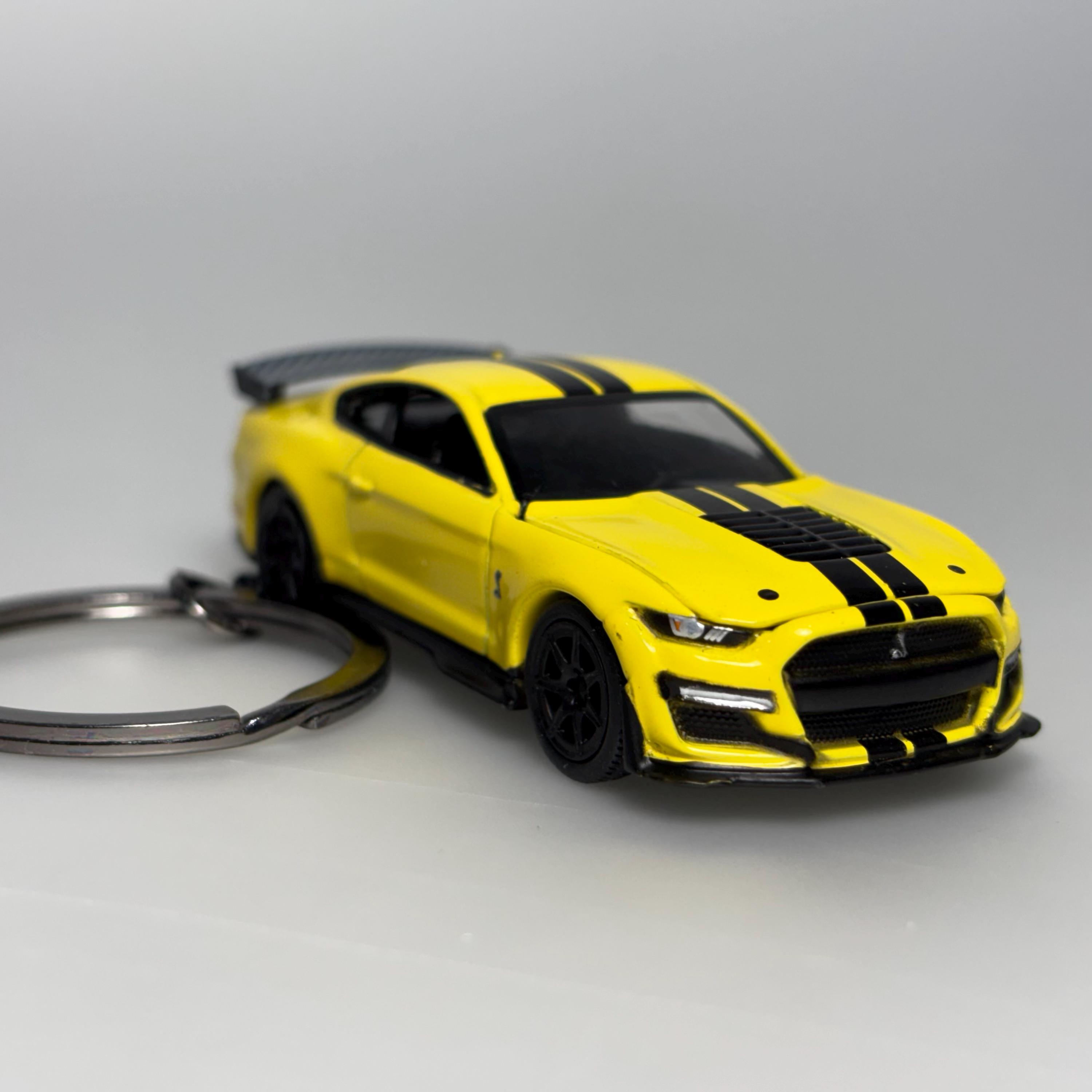Ford Mustang Shelby GT500 Keychain, Diecast Car Keychain - Etsy