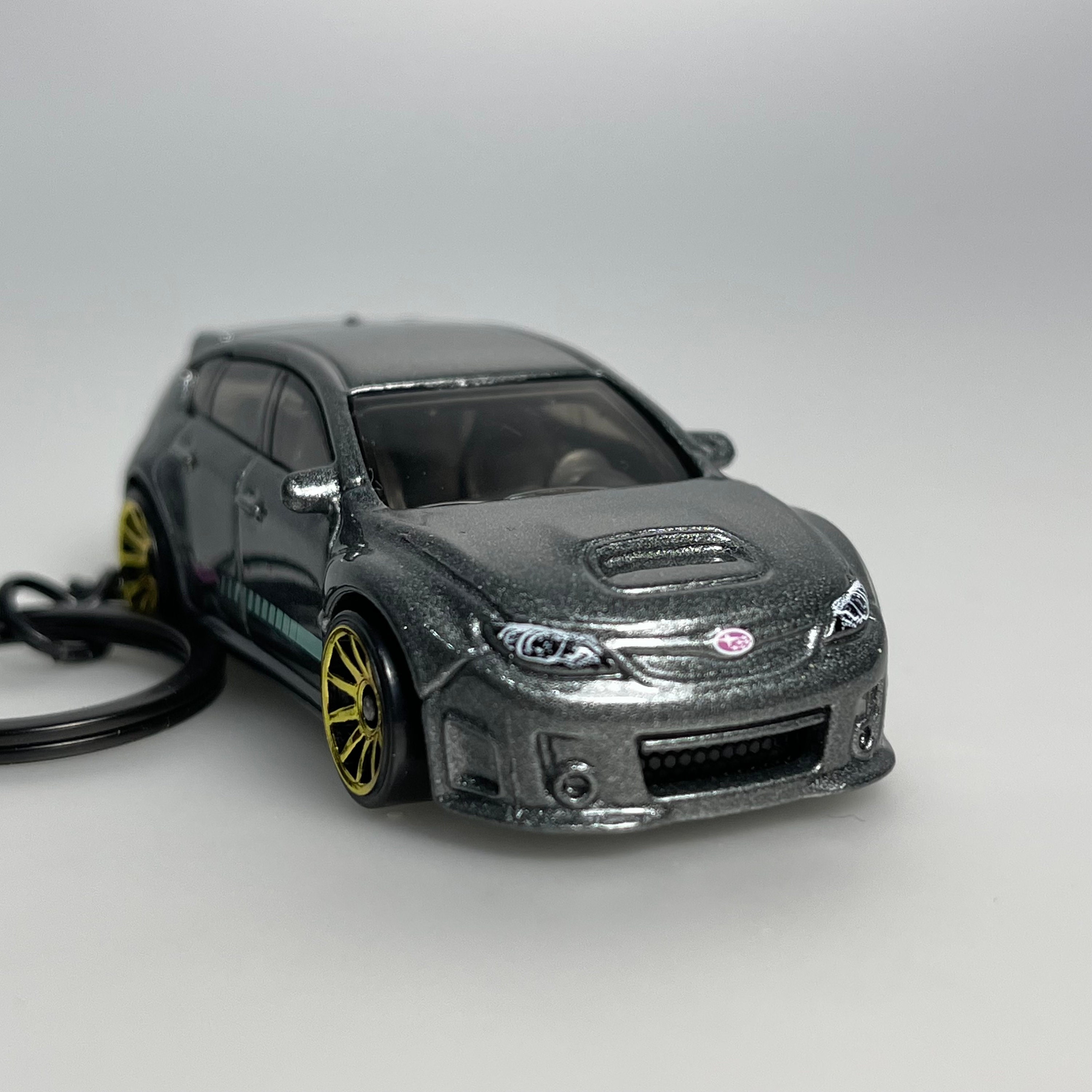 Subaru WRX Sti Keychain, Diecast Car Keychain - Etsy