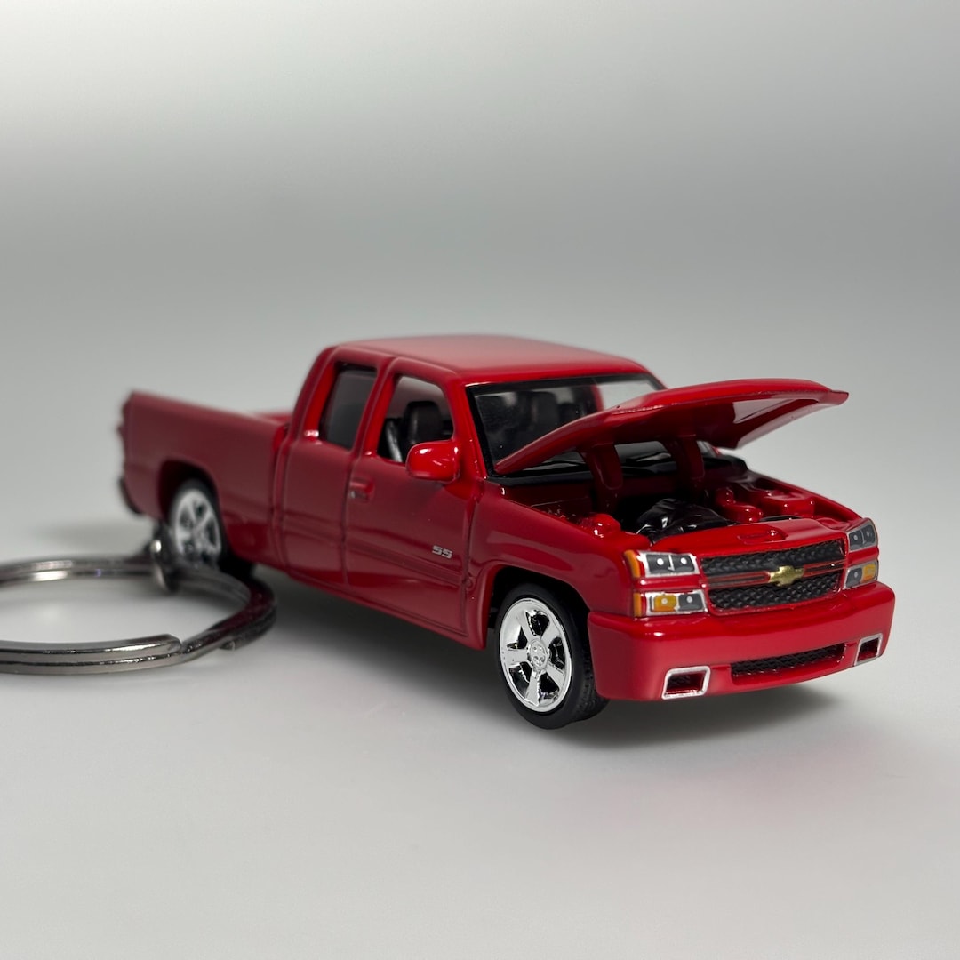 Chevy Silverado SS Keychain, Diecast Car Keychain - Etsy