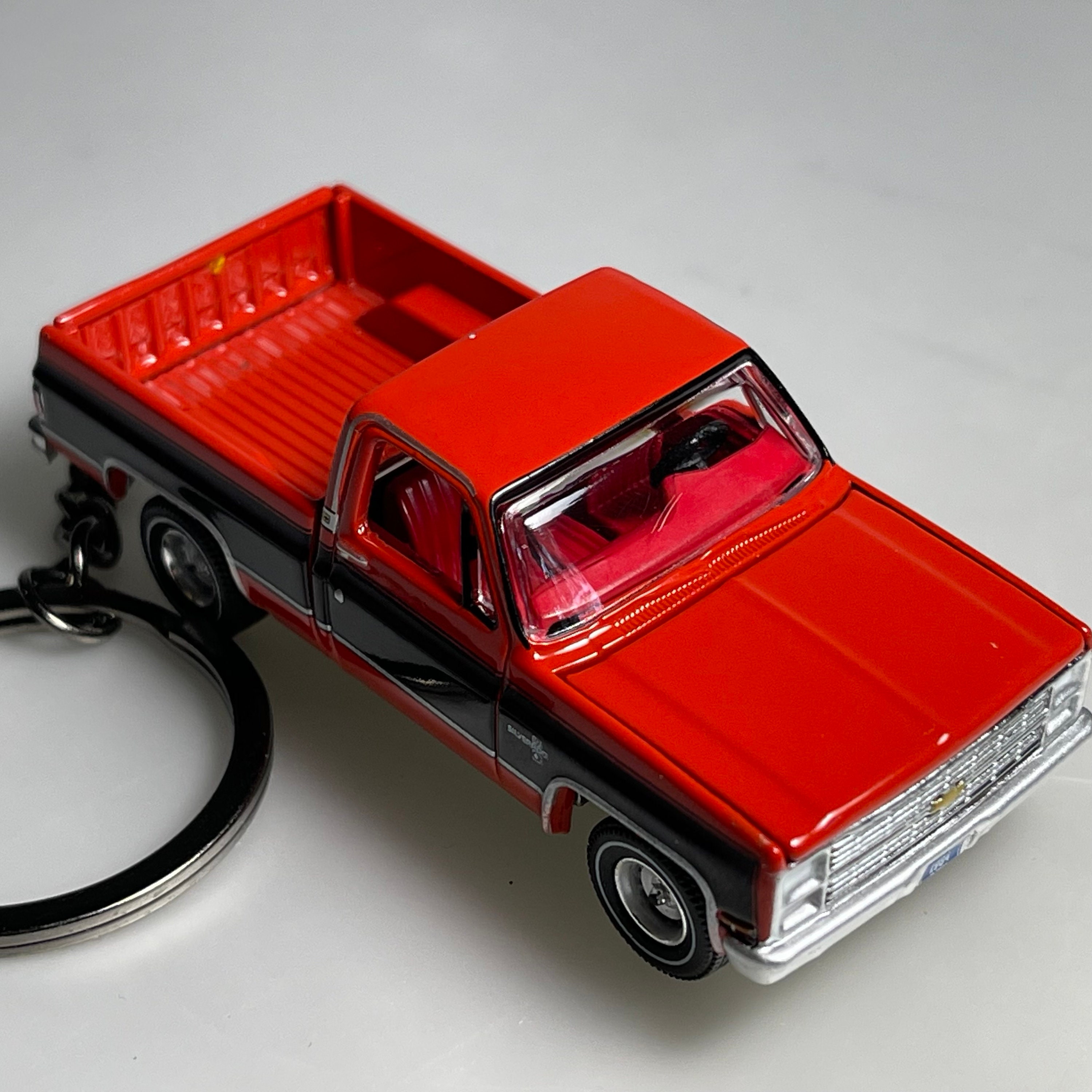 Chevy Silverado Keychain Diecast Car Keychain - Etsy
