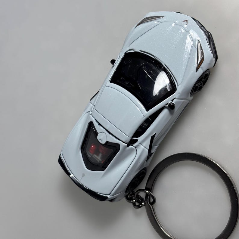 Chevy Corvette Keychain, Diecast Car Keychain - Etsy