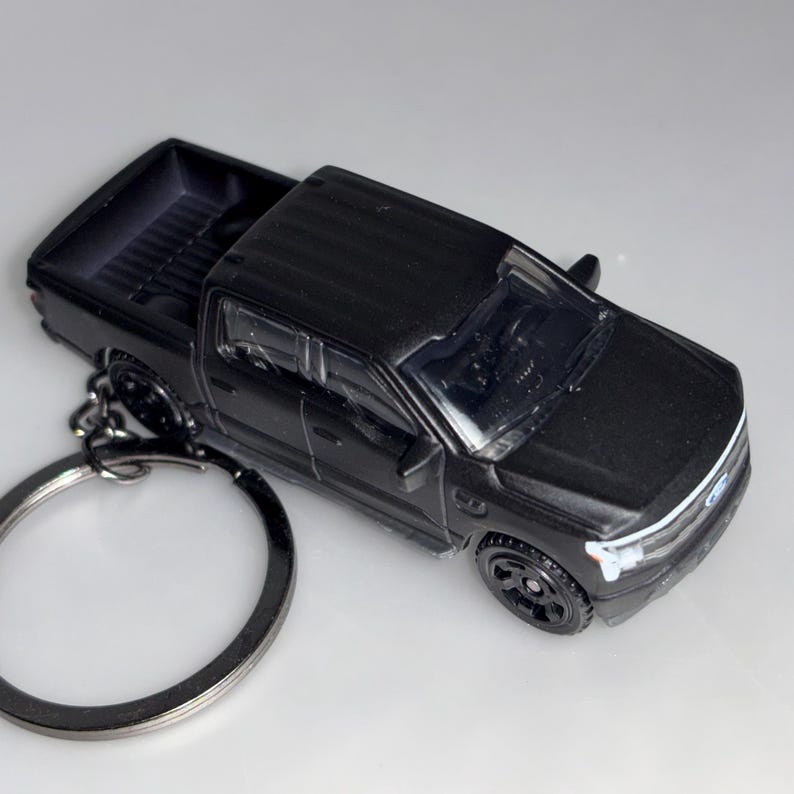 Ford F-150 Lightning Keychain, Diecast Car Keychain - Etsy