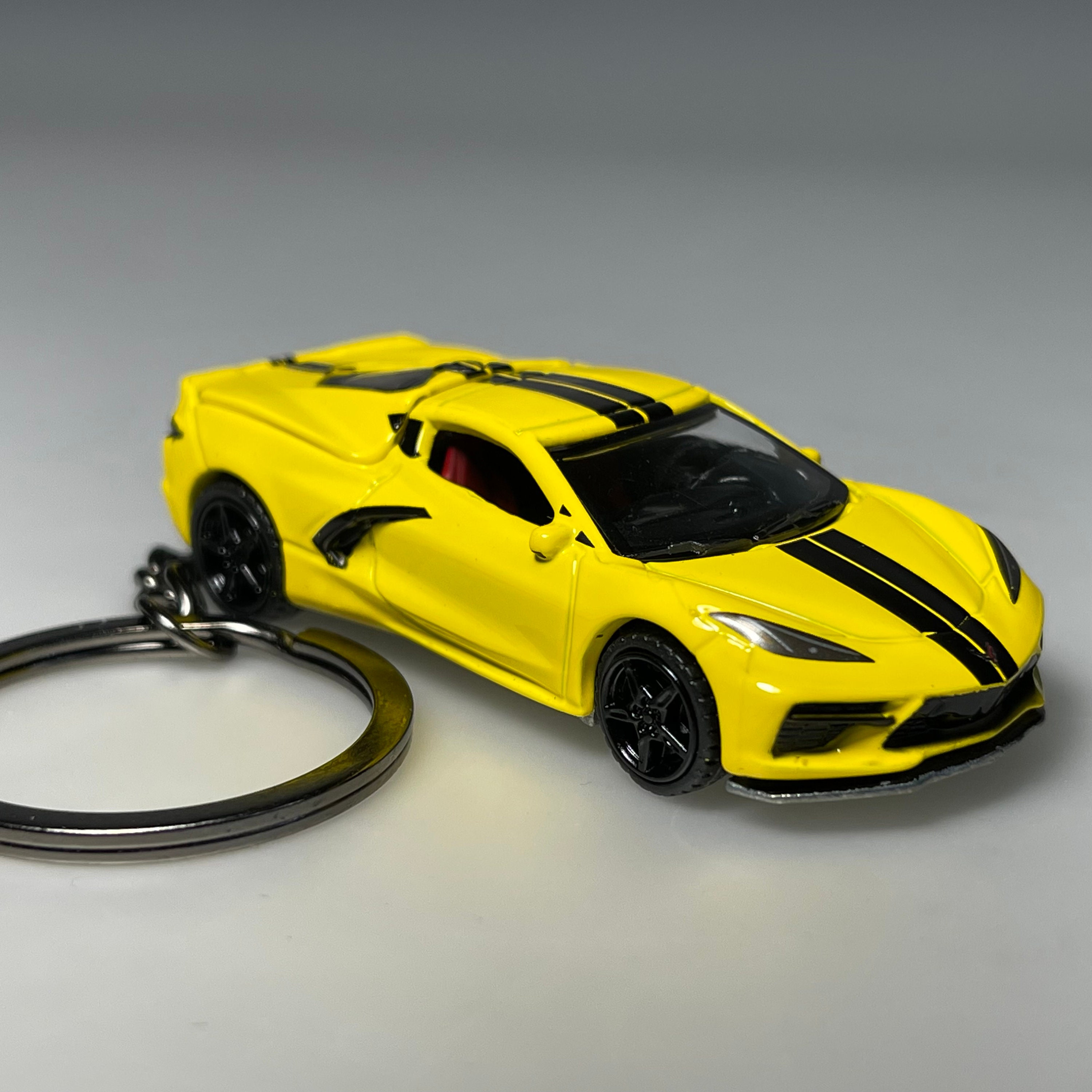 2020 Chevy Corvette Keychain, Diecast Car Keychain - Etsy
