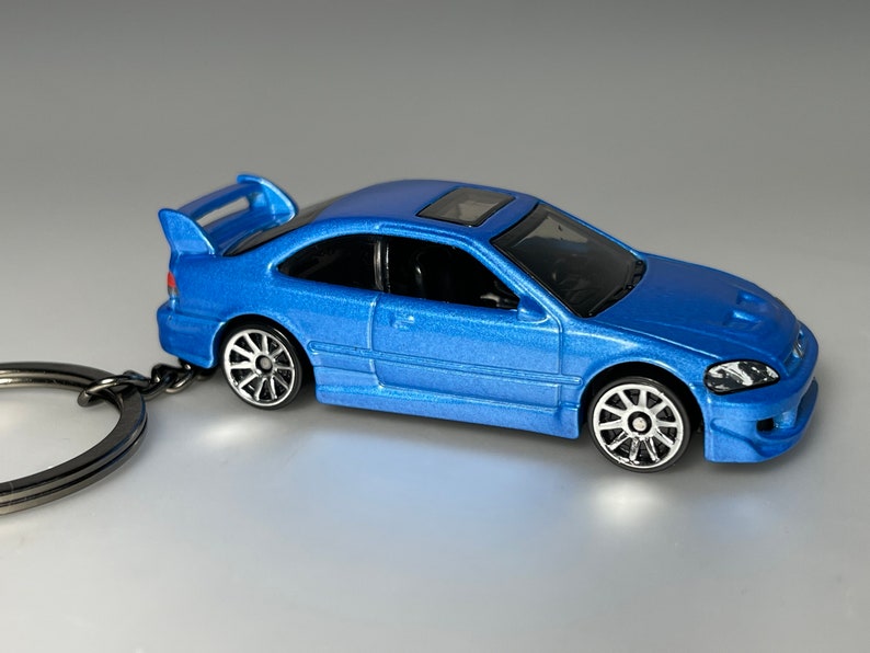 Honda Civic SI Keychain, Diecast Car Keychain - Etsy