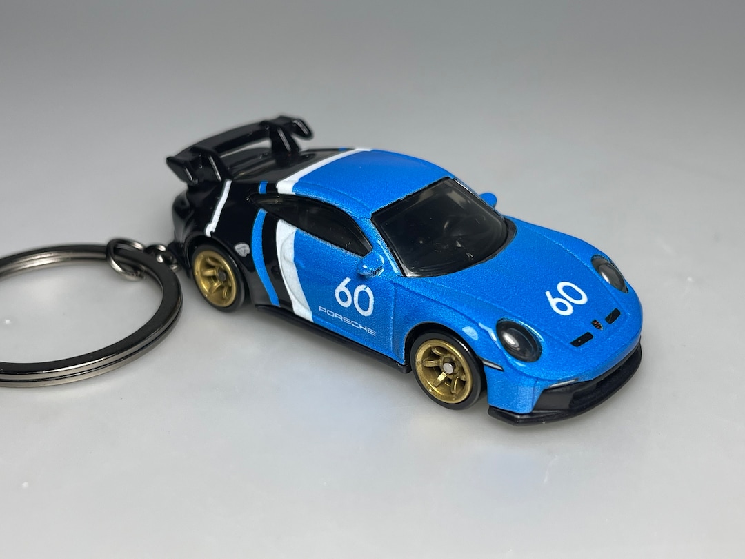 Porsche 911 GT3 Keychain, Diecast Car Keychain - Etsy