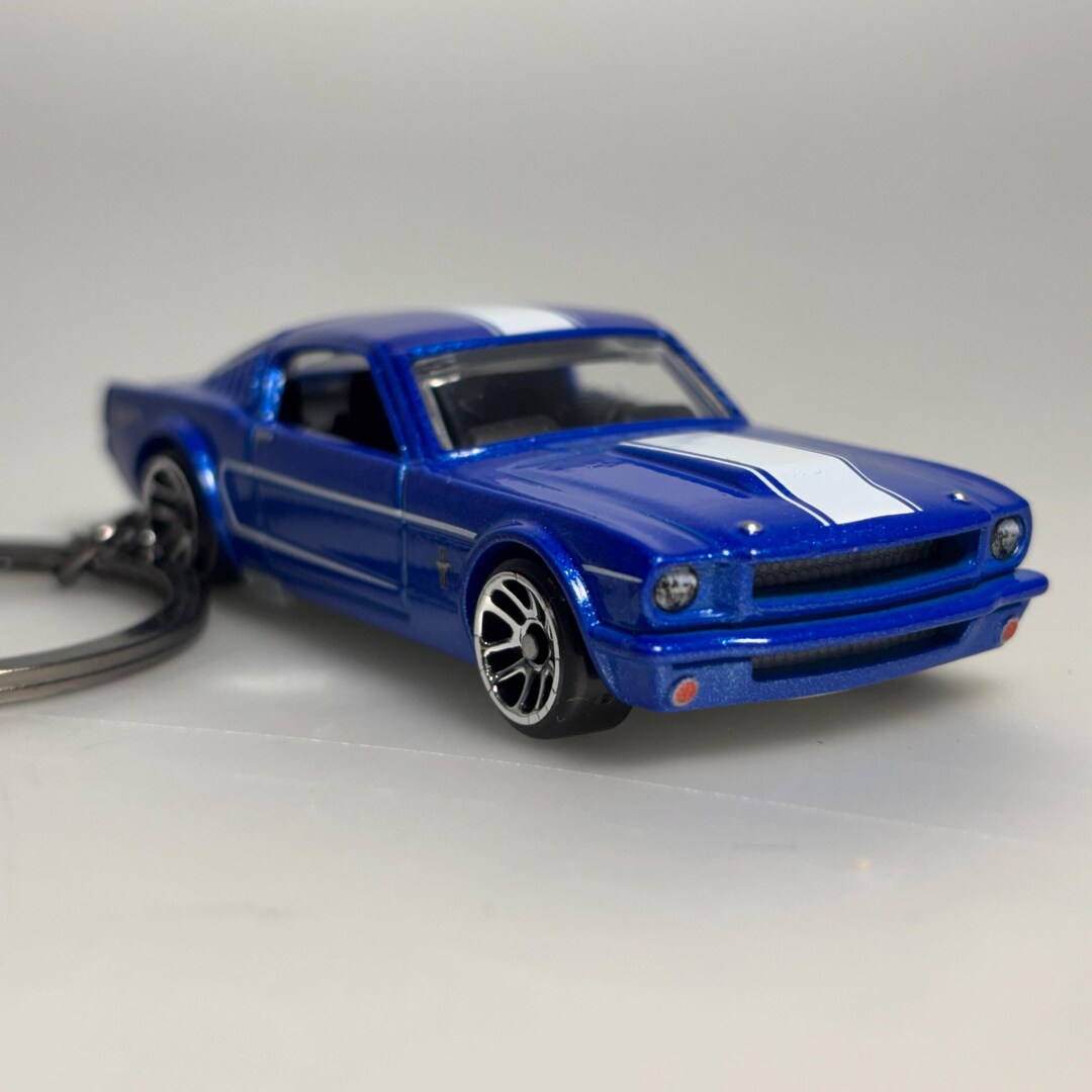1965 Ford Mustang Keychain, Diecast Car Keychain - Etsy